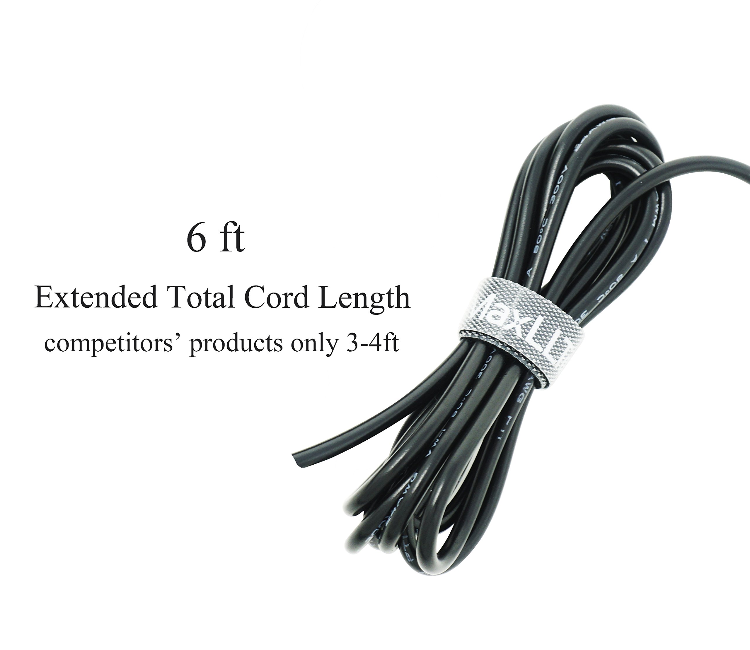 MaxLLTo 6ft Extra Long 5V 1A AC Wall Power Charger Adapter for Nikon Coolpix P340 P600 P610 S6900 P900 Camera Power Supply Cord