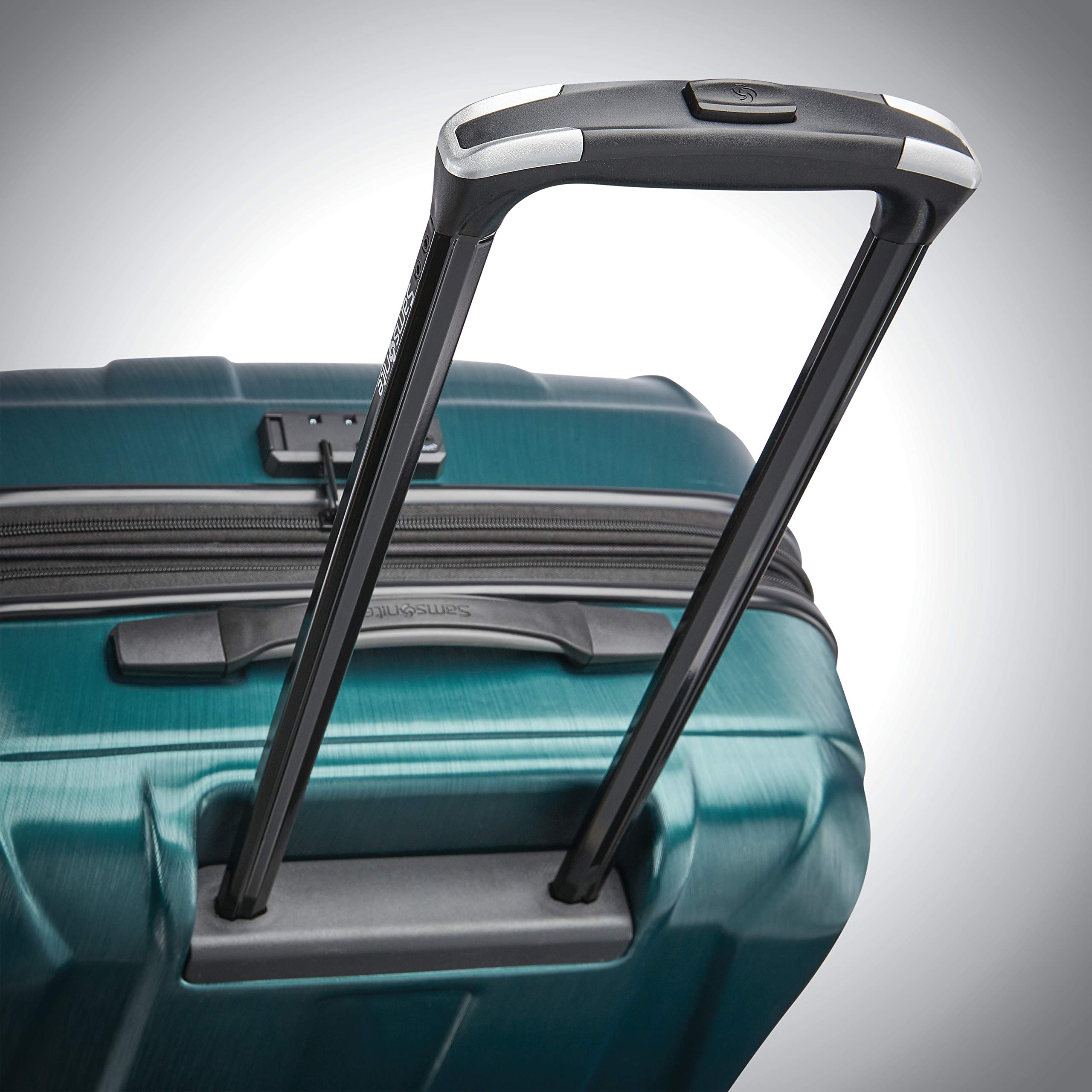Samsonite Centric 2 Hardside Expandable Luggage with Spinner Wheels, 2-Piece Set (20/28),Emerald Green