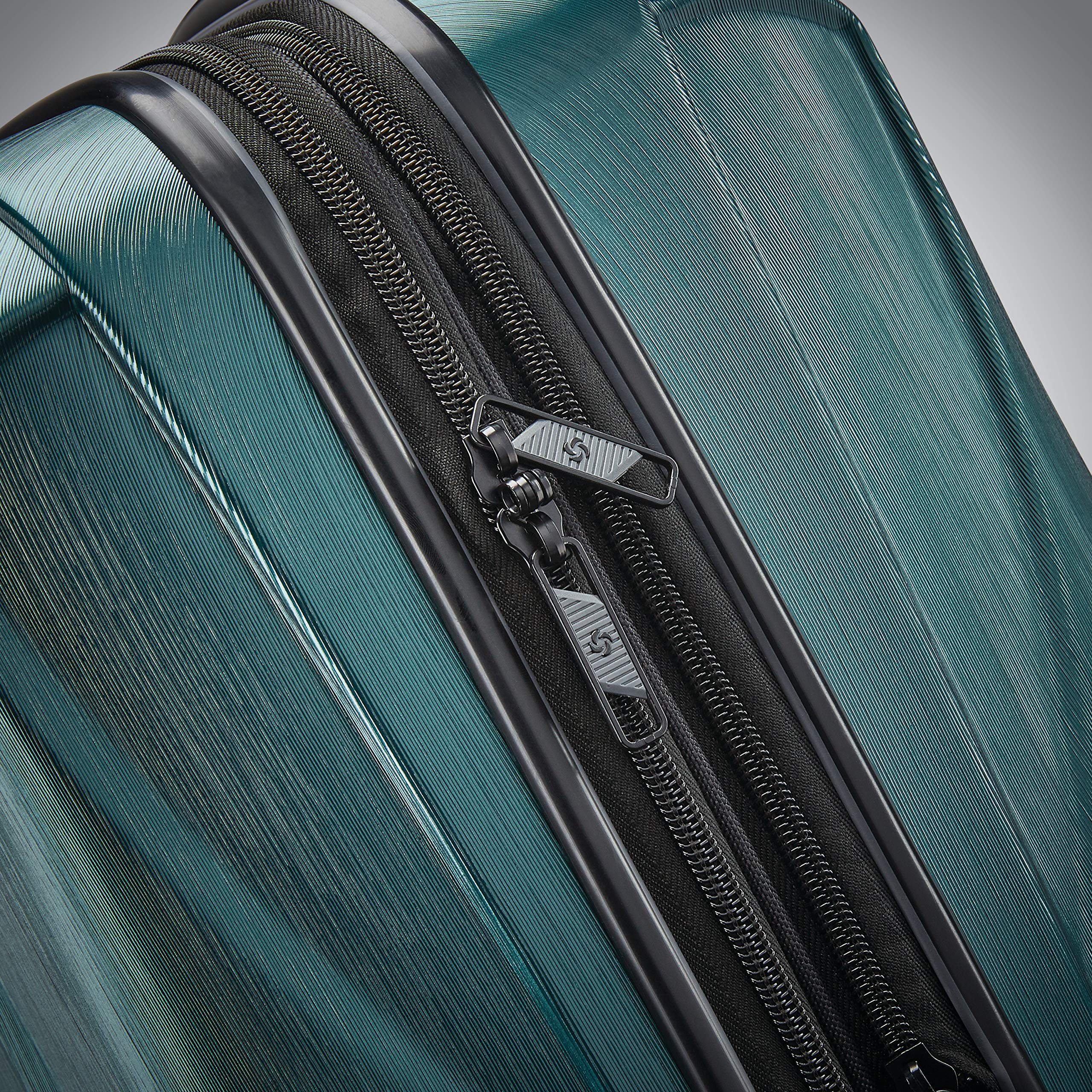 Samsonite Centric 2 Hardside Expandable Luggage with Spinner Wheels, 2-Piece Set (20/28),Emerald Green