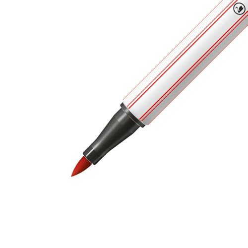 STABILO Premium Fibre-Tip Pen Pen 68 brush - Tin of 25-19 assorted colours