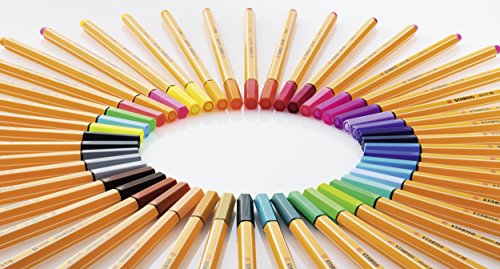 STABILO Point 88 Fineliner, Brown, 0.4 mm
