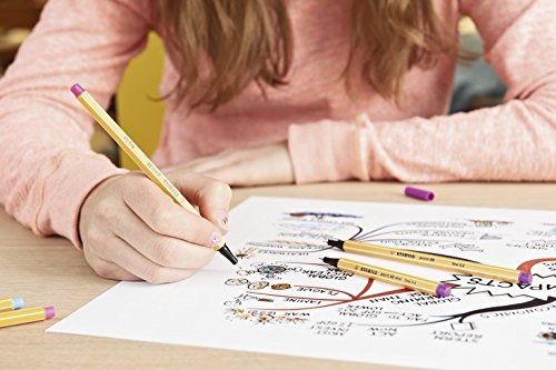 STABILO Point 88 Fineliner, Brown, 0.4 mm
