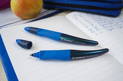 STABILO Ergonomic Rollerball EASYoriginal Holograph - Right-Handed - Pack of 1 - Blue