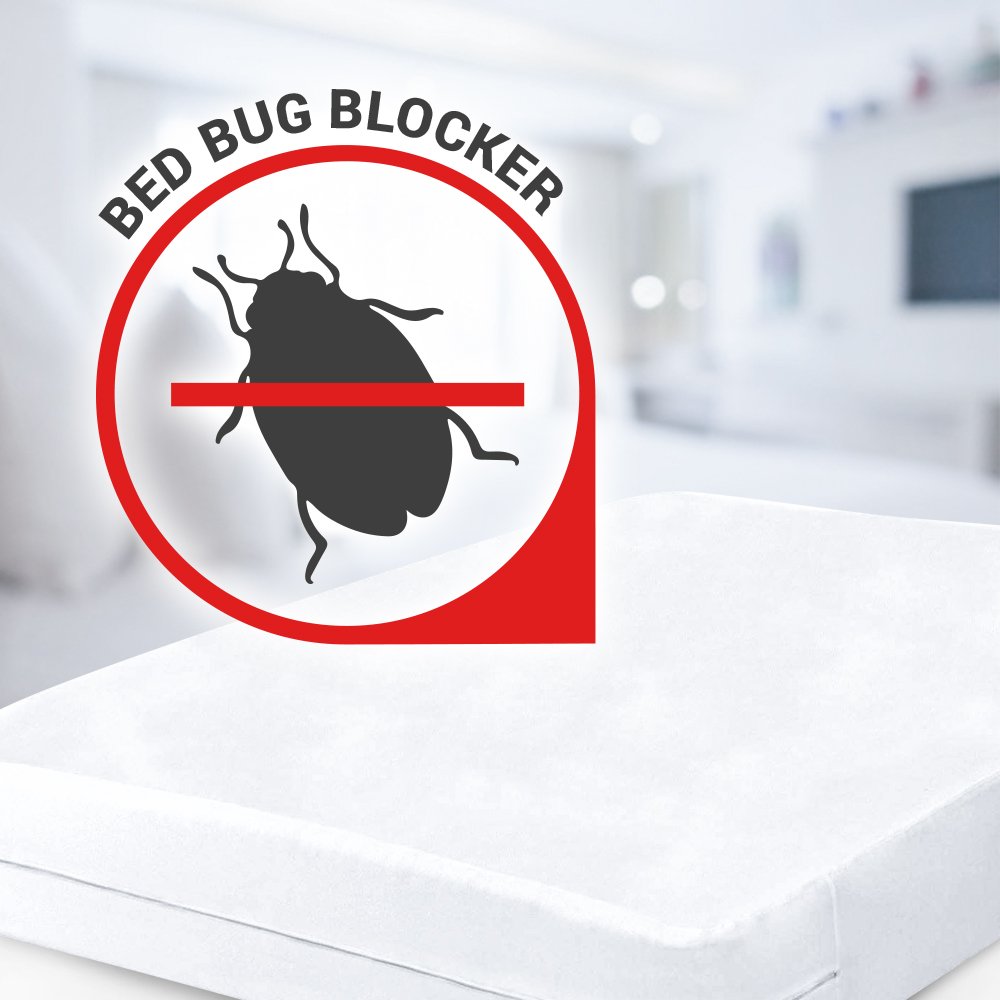 Ultimate Zippered Mattress Protector (Queen) - by Deluxe Hotel