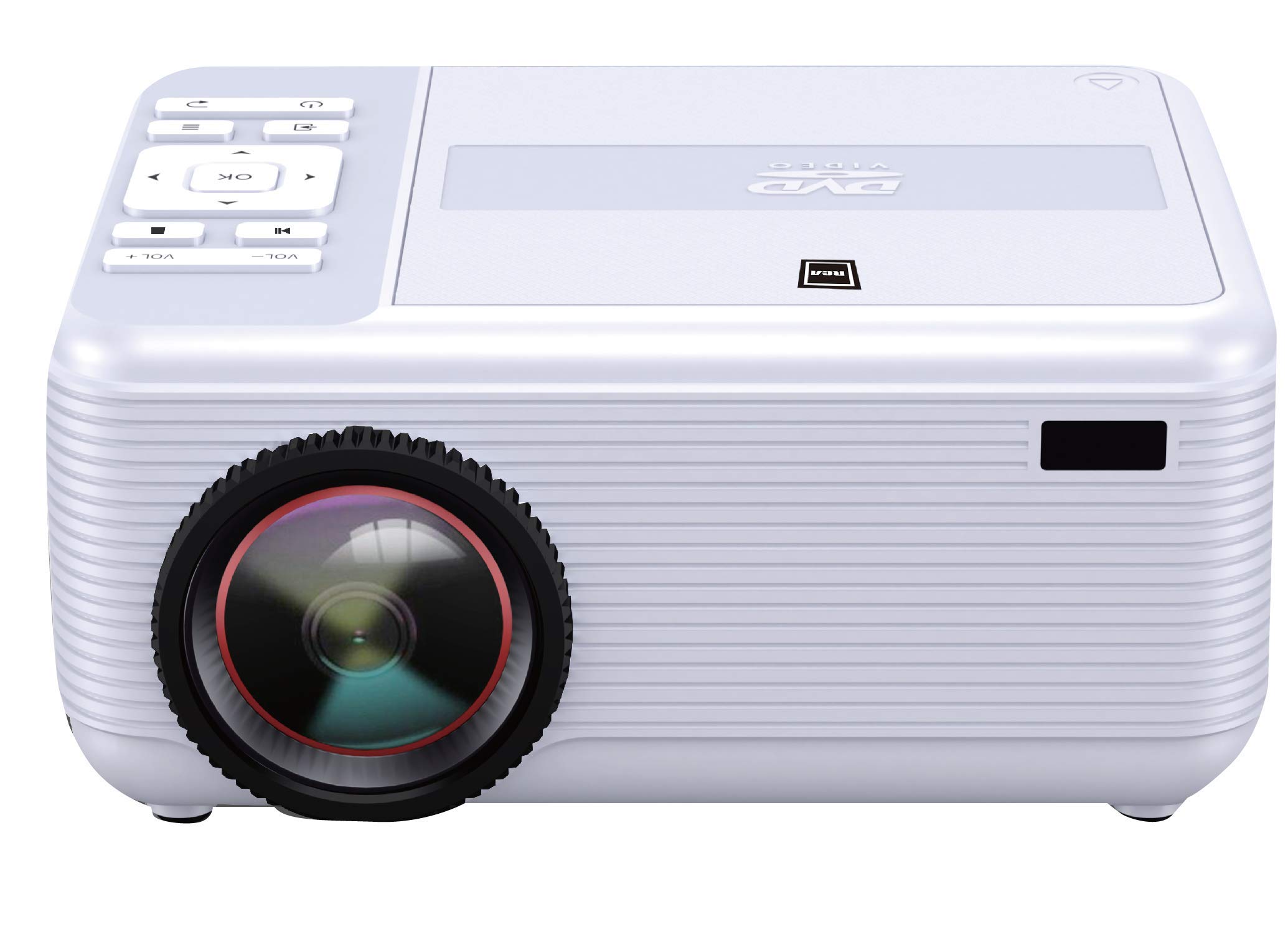 RCA RPJ140 Bluetooth FHD Projector with DVD Player (Renewed)