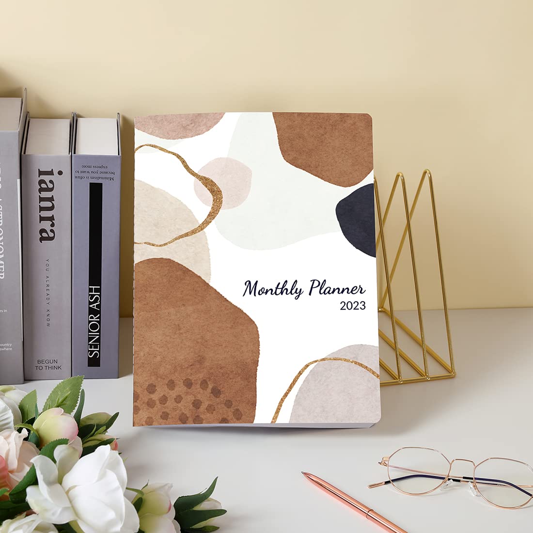 SKYDUE 2023 Monthly Planner, 11" x 8.5", 12 Months Calendar Planner from Jan. 2023 to Dec. 2023. Easily Organizes Your Tasks, Manage Your Agenda Effectively