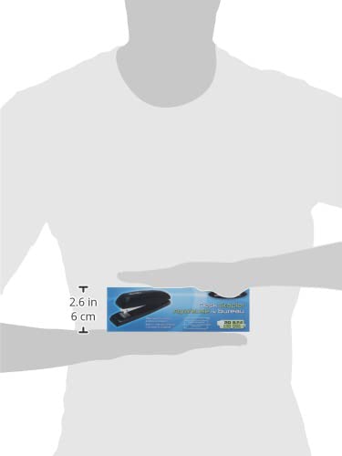 Swingline Stapler, Office Desk Stapler, 20 Sheet Paper Capacity, Durable, Heavy Duty Stapler for Office Desktop or Home Office Supplies, Black (64601)