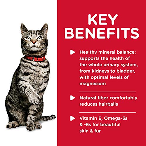 Hill's Science Diet Wet Cat Food, Adult, Urinary & Hairball Control, Savory Chicken Recipe, 5 oz. Cans, 24 Pack