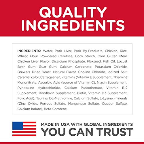 Hill's Science Diet Wet Cat Food, Adult, Light, Liver & Chicken Recipe, 2.9 oz Cans, 24 Pack