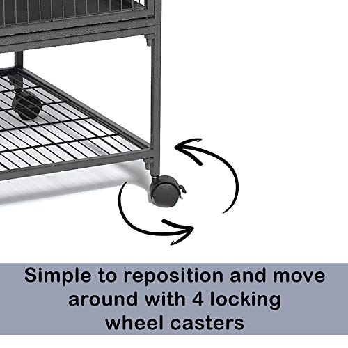 MidWest Homes for Pets Deluxe Critter Nation Double Unit Small Animal Cage (Model 162)