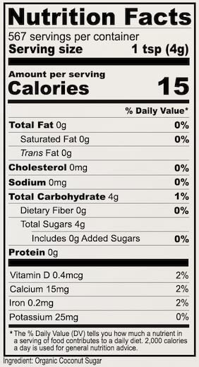 Anthonys Organic Coconut Sugar 5lbs, Non-GMO and Gluten Free