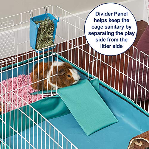 Guinea Habitat Plus Guinea Pig Cage by MidWest w/ Top Panel, 47L x 24W x 14H Inches