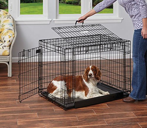 MidWest Homes for Pets Ovation Double Door Dog Crate, 36-Inch