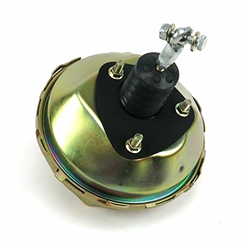 South Mud Bay 9" Power Brake Booster with 3 Mounting Studs on Rear Compatible with Hardtop Wagon Convertible JLM92D1D