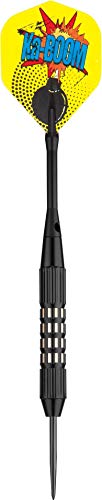 Viper Comix Steel Tip Darts: Ka-BOOM (Black), 22 Grams