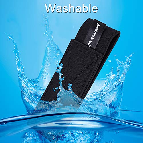 Wisdompro 1 Pair Neoprene Ankle Blousing Garters Trousers Boots Blousers Strap with Hook and Loop for Waders Fly Fishing Hunting Hiking Cycling Gardening Military Uniforms