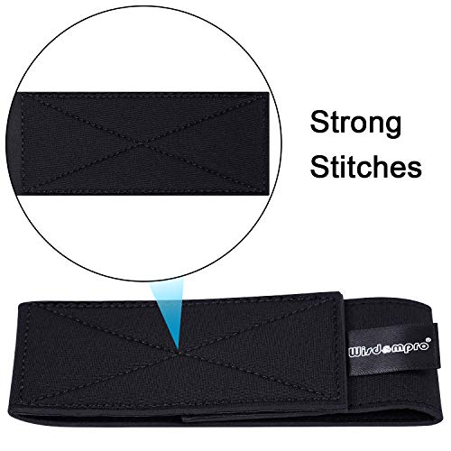 Wisdompro 1 Pair Neoprene Ankle Blousing Garters Trousers Boots Blousers Strap with Hook and Loop for Waders Fly Fishing Hunting Hiking Cycling Gardening Military Uniforms