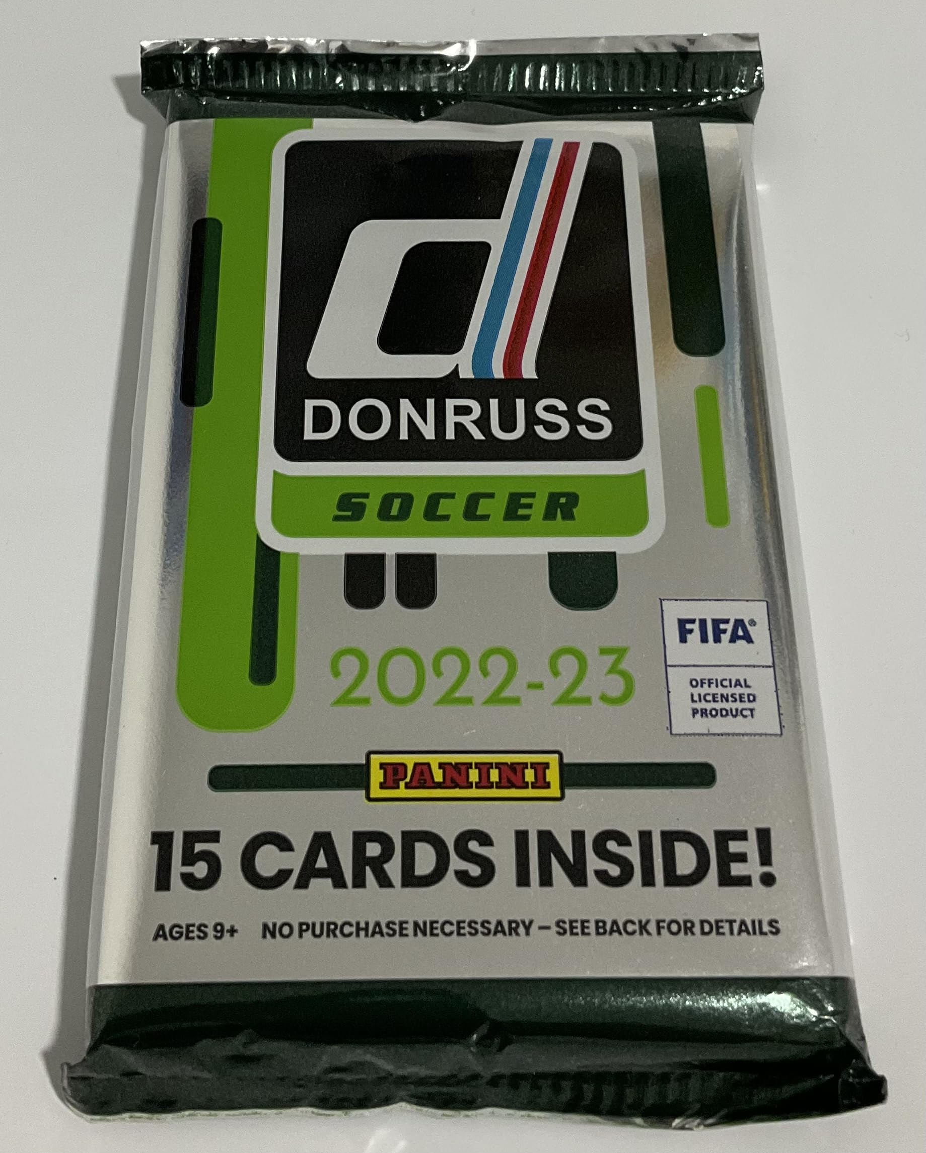 Panini 2022-23 Donruss Soccer Trading Card Pack - 1 Pack of 15 Cards - Orange & Purple Parallels, Kaboom & Night Moves Inserts, Autographs