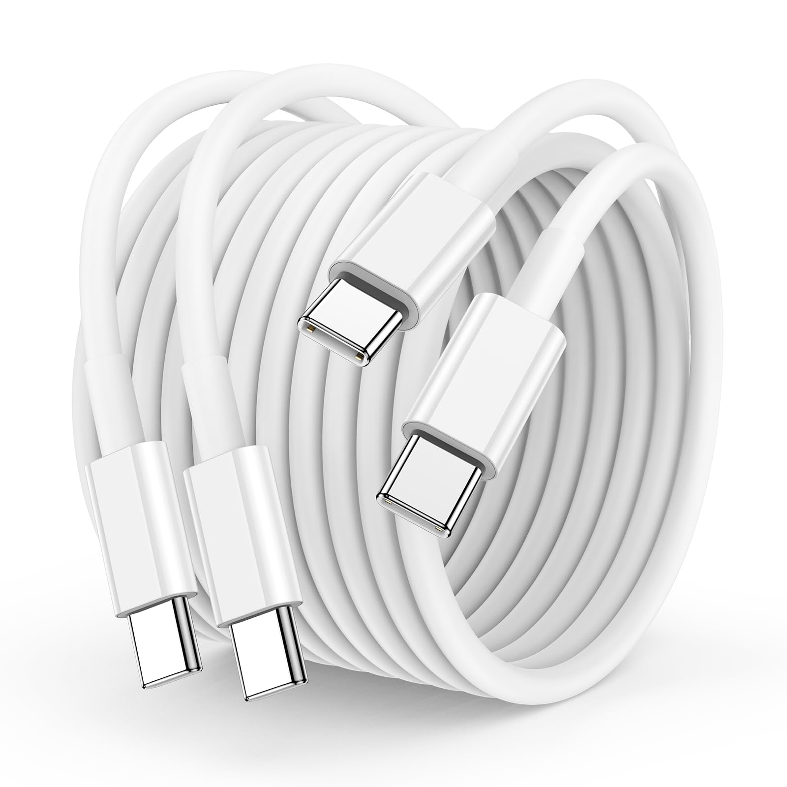 iPhone 15 Charging Cable 10ft,60W Fast USB C to Type C Charger Cord Long for Apple iPhone 15 Plus/15 Pro Max, MacBook Pro 2021/2020/2019/2018,iPad 12.9/11 inch/Mini/Air 5/4,Samsung Galaxy S23+/S23