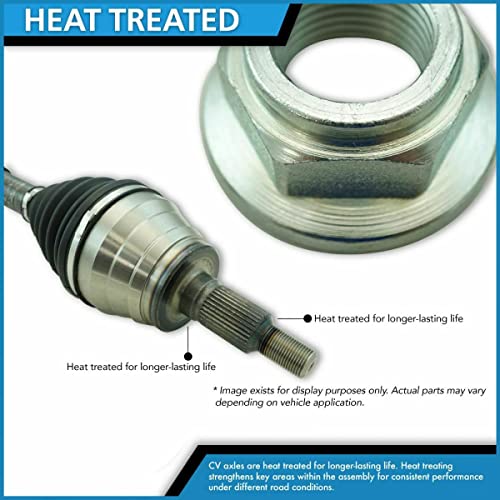 South Mud Bay Front CV Axle Shaft Assembly Compatible with Pair Set CSA82455