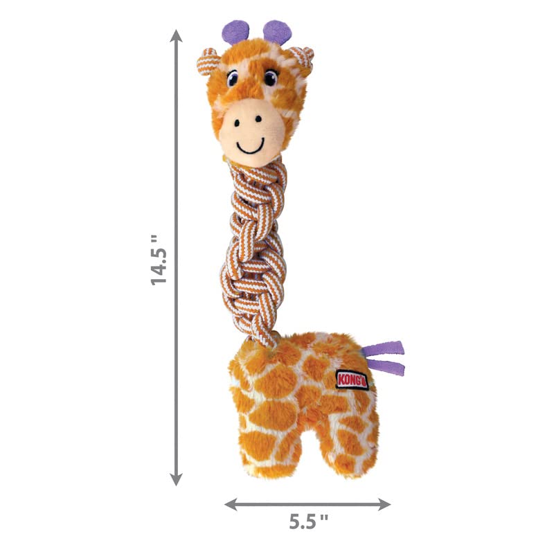 KONG Company 38750337: Knots Twists Dog Toy, Assorted M/Lg