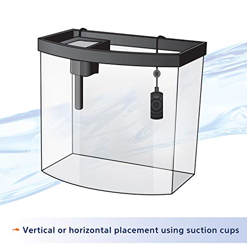 Aqueon Small Aquarium Fish Tank Submersible Mini Flat Heater Up to 3 Gallon Aquariums, 7.5 Watts
