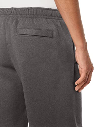 Nike Men's Sportswear Club Short Basketball Graphic, Charcoal Heathr/White/White, XX-Large
