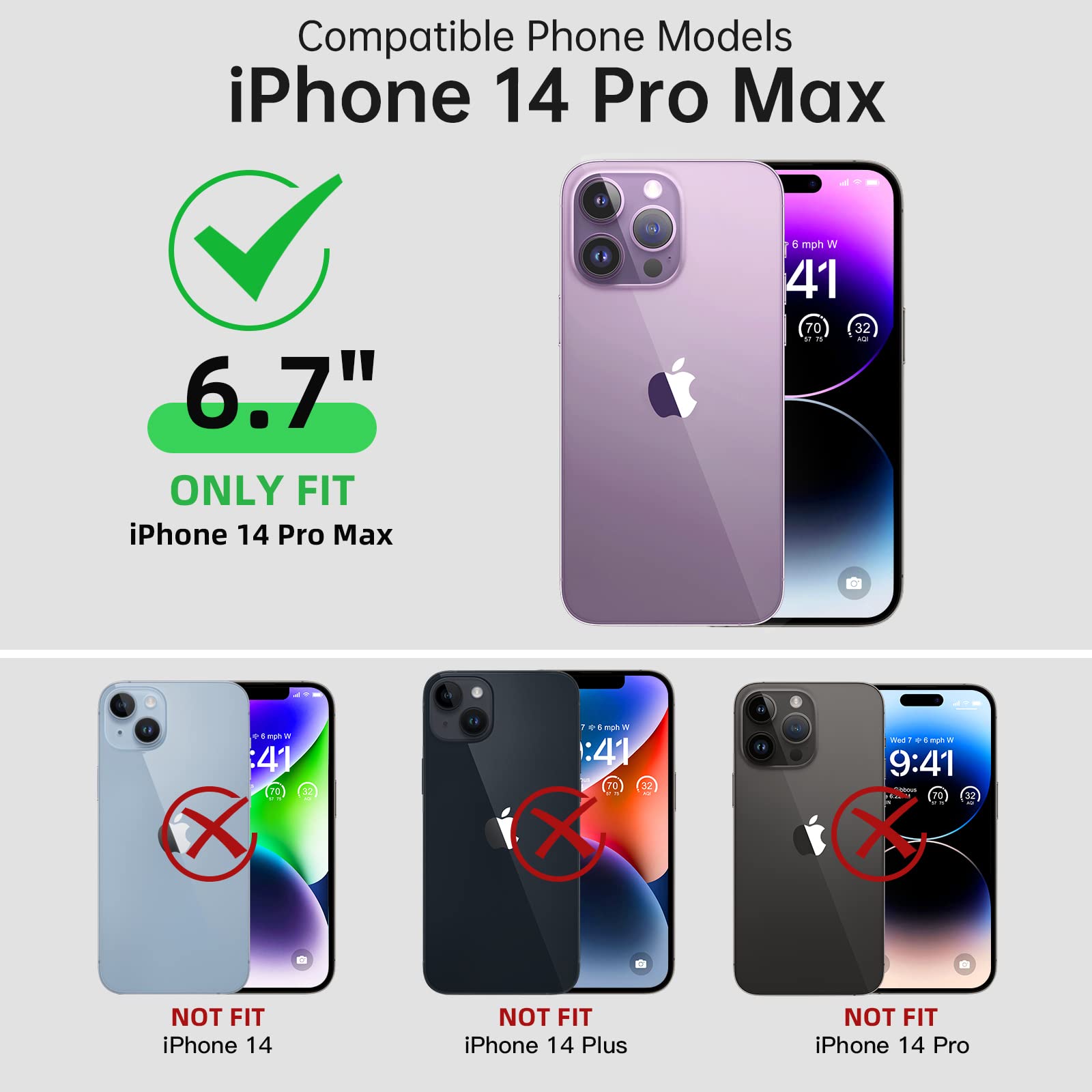 Beasyjoy for iPhone 14 Pro Max Waterproof Case, Metal Heavy Duty Case with Built-in Screen Protector, Full Body Protective Military Grade Shockproof Dustproof Defender Rugged Case 6.7 Inch, Yellow