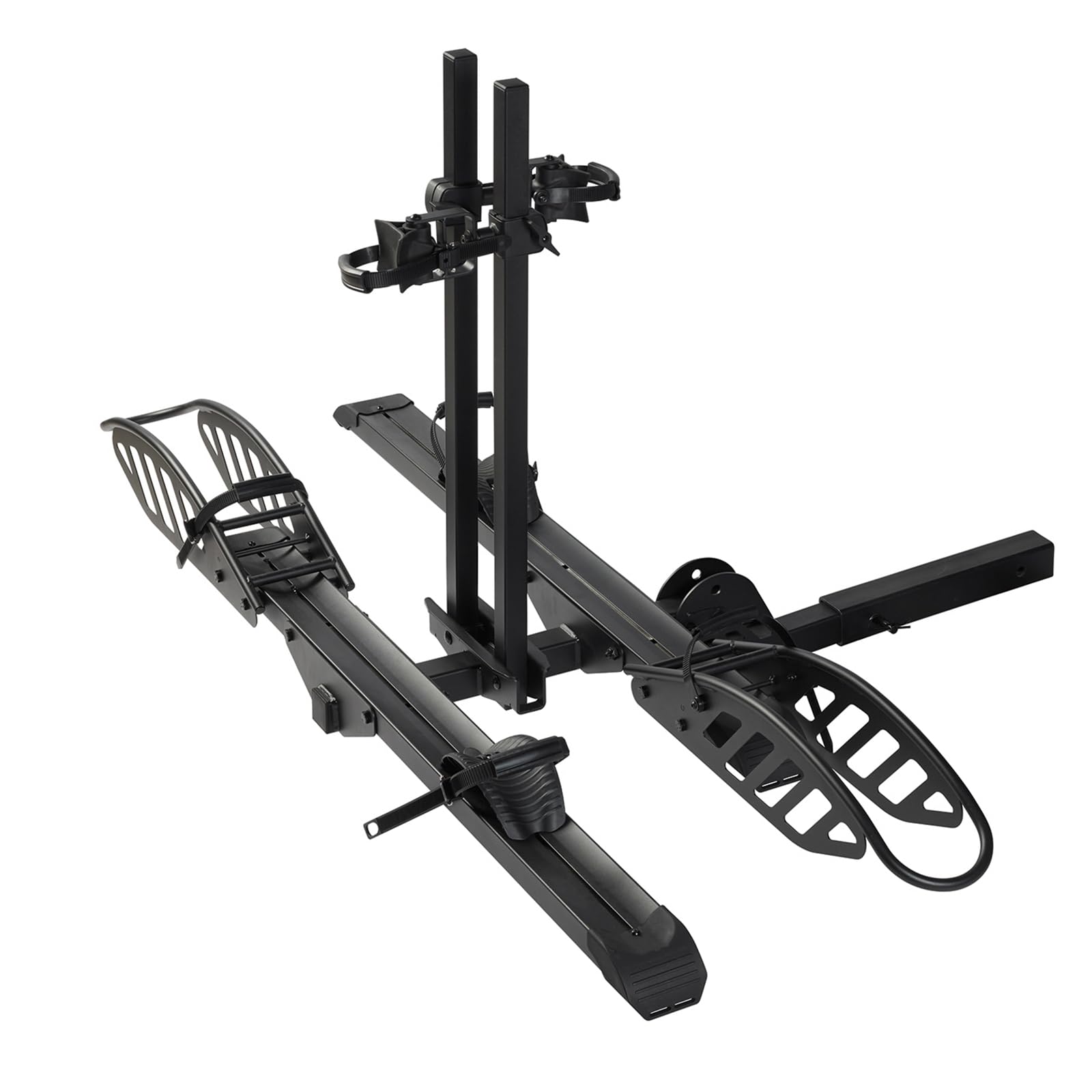 Young Electric Bike Rack, 2023 Version E-Bike Rack Hitch for Cars, Trucks, Minivans, SUVs with 2 Inches Receiver, Fits up to 5 Inches Fat Tire