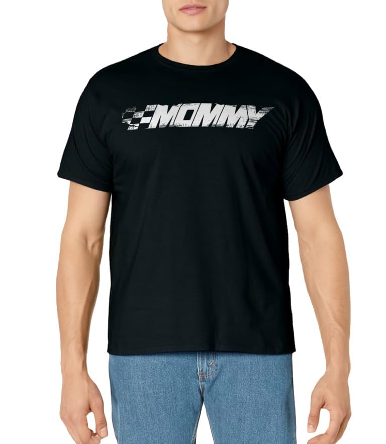 Birthday Party Racing Family pit crew race car Mommy T-Shirt