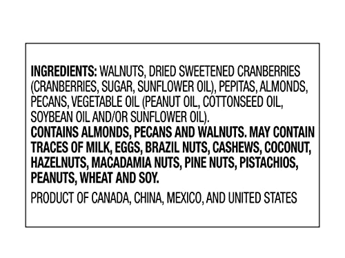 Great Value Omega-3 Trail Mix, 1.5 oz, 8 Count Snack Pouches (Pack of 3)
