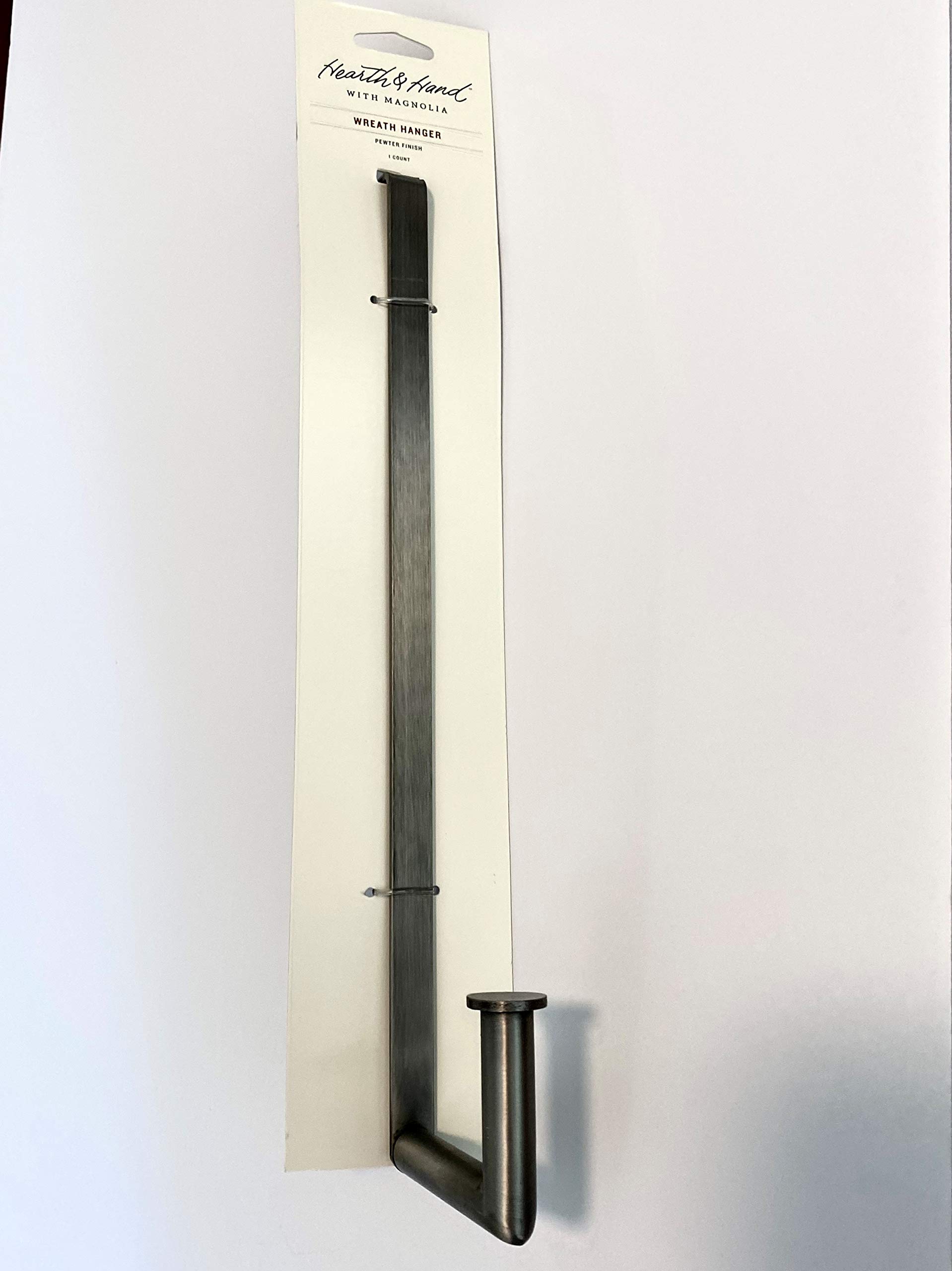 Hearth & Hand with Magnolia Wreath Hanger Pewter Finish