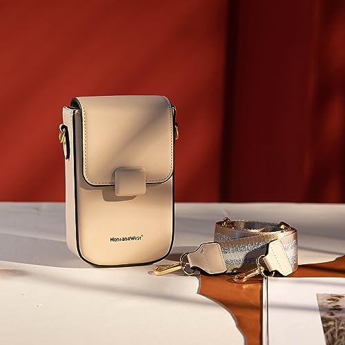 Montana West Cell Phone Purse Small Crossbody Bags for Women Cellphone Wallet with RFID Blocking Credit Card Slots MWC-204BG
