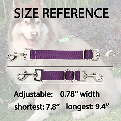Backup Collar for Dogs Backup Clip Dog Safety Clip for Dog Harness Safety Clip Collar Dog Collar Safety Backup Straps(Long)