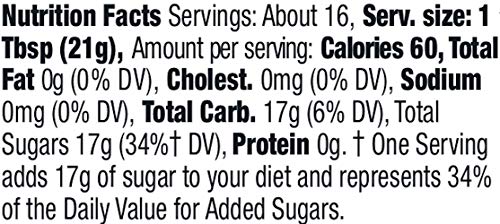 Amazon Brand - Happy Belly Clover Honey, 12 Ounce