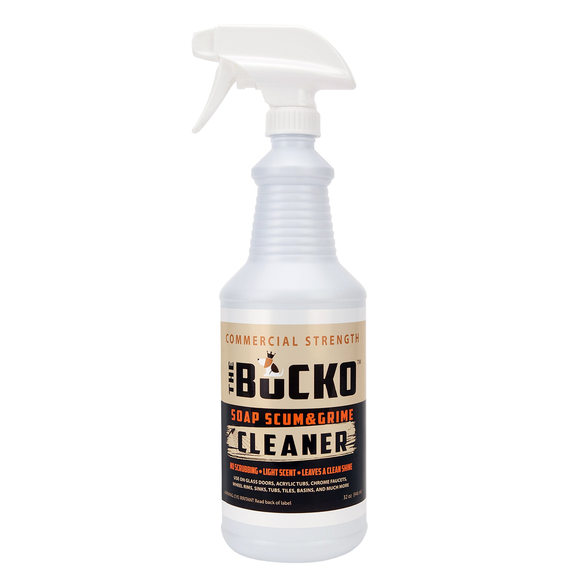 The Bucko Soap Scum and Grime Cleaner (32oz + Sprayer)