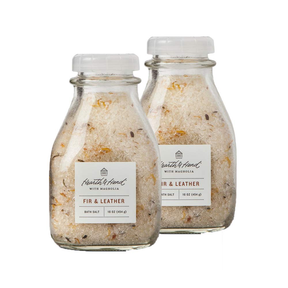 Bath Salt Fir & Leather - Hearth & Hand with Magnolia 2 pack