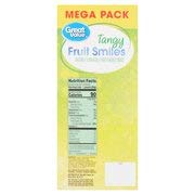 Great Value Tangy Fruit Smiles, 45 Oz. (Pack of 2)