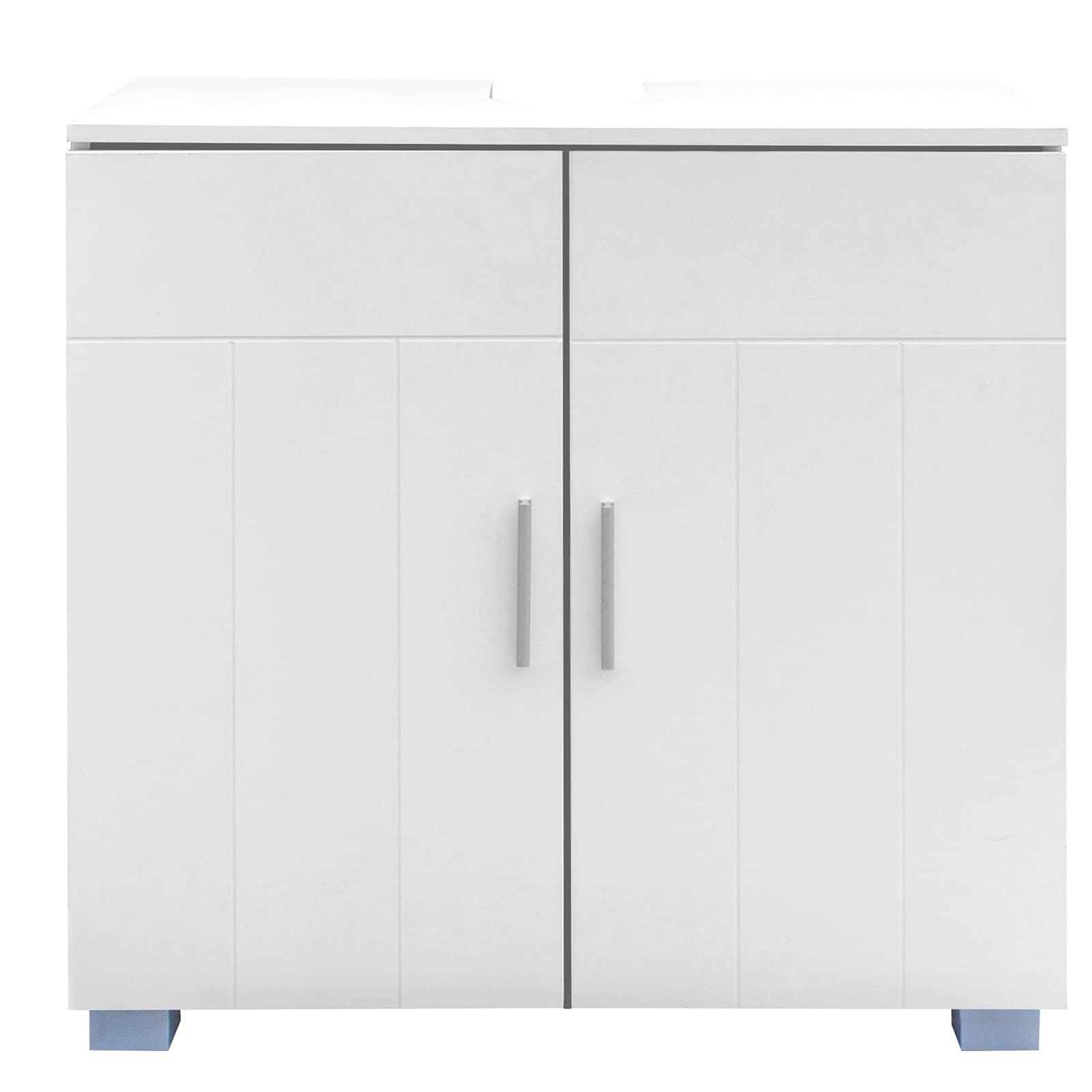 Pedestal Under Sink Storage Vanity with 2 Doors Traditional Bathroom Cabinet Space Saver Organizer White Pedestal Sink Storage Cabinet, Under Sink Cabinet, Bathroom Vanity Cabinet Great for Bathroom