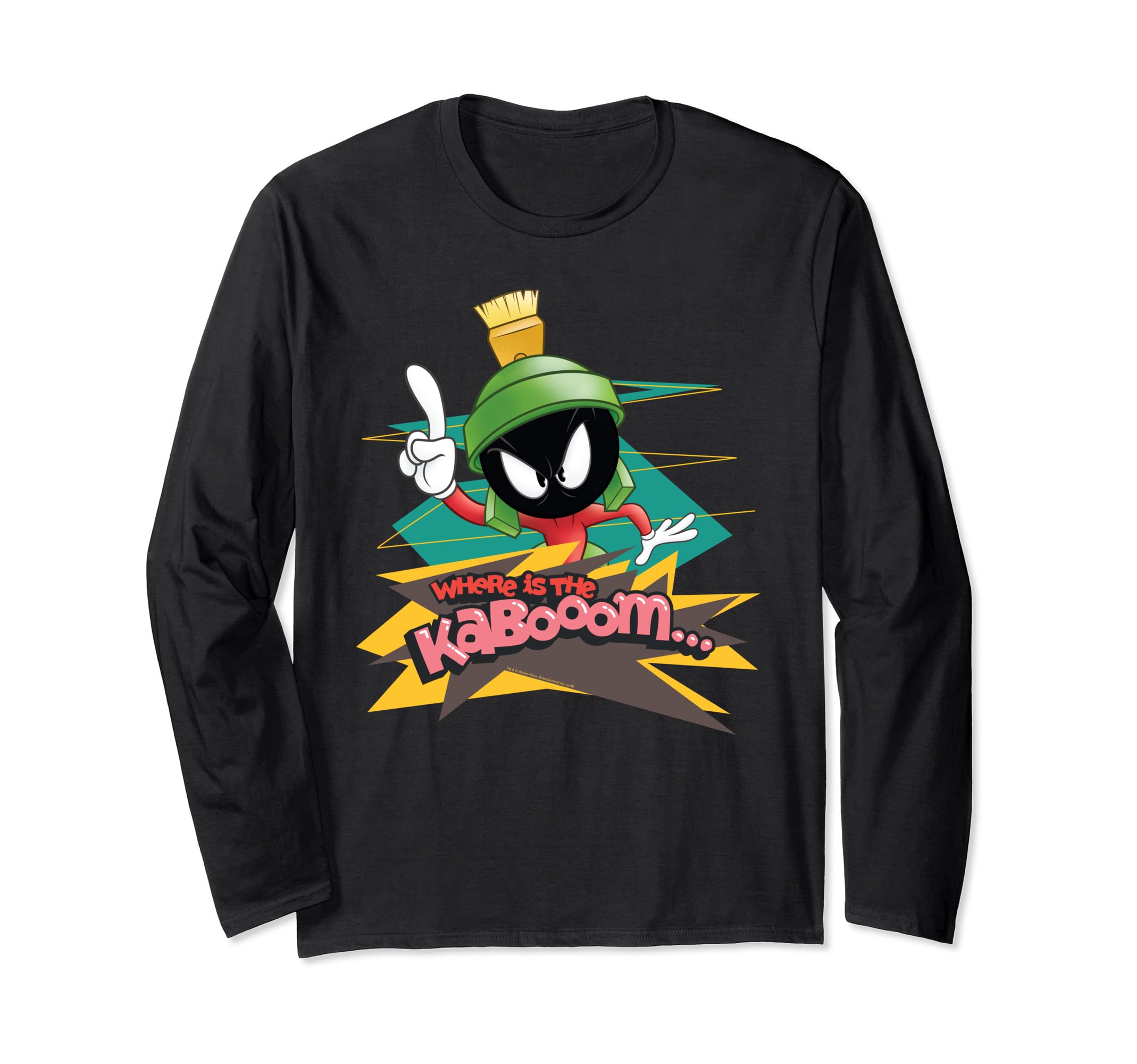 Looney Tunes Marvin the Martian Where is the Kaboom Long Sleeve T-Shirt