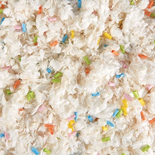 Kaytee Clean & Cozy Confetti Bedding for Pet Guinea Pigs, Rabbits, Hamsters, Gerbils, and Chinchillas, 49.2 Liters