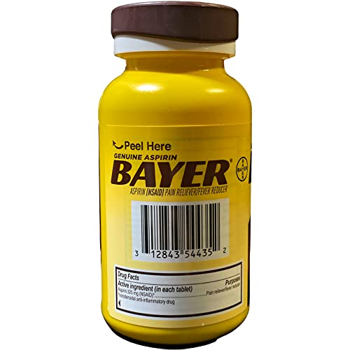 Bayer 325 mg Coated Tablets (500 Count)