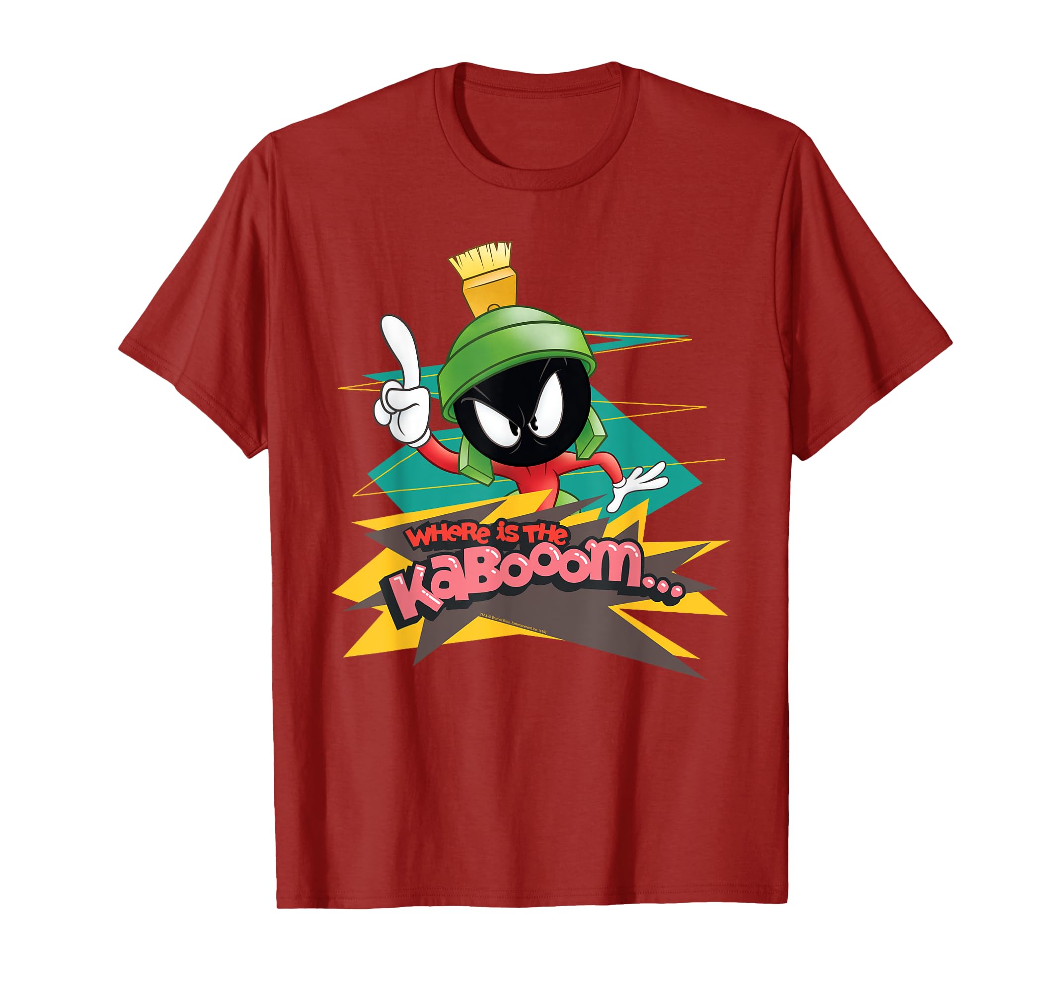 Looney Tunes Marvin the Martian Where Is the Kaboom T-Shirt