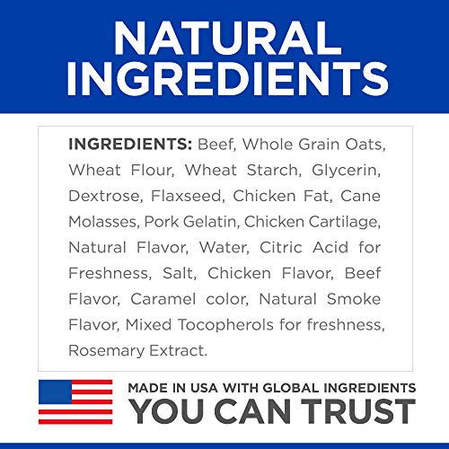 Hill's Natural Flexi-Stix Beef Jerky Treats Dog Treats, 7.1 oz. Bag