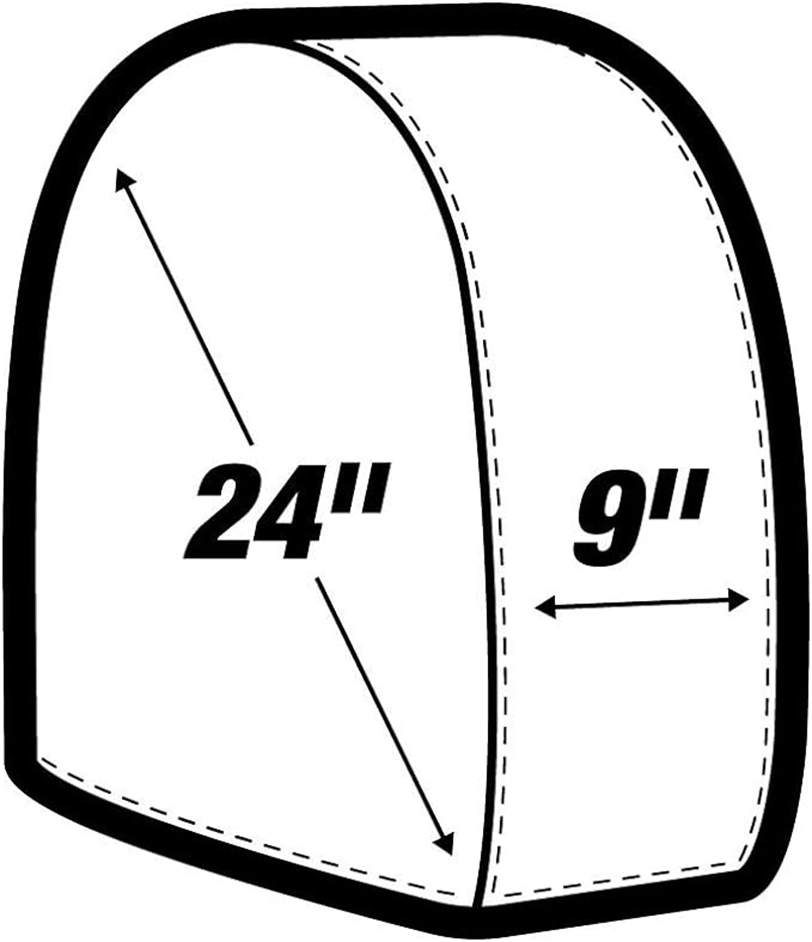 Tire Wheel Covers Wheel Paint Masker 4 Pack 32" Silver Waterproof Dustproof Aluminum Film Cotton Lining Tire Sun/Snow Protectors, Suitable for 24" Diameter tire