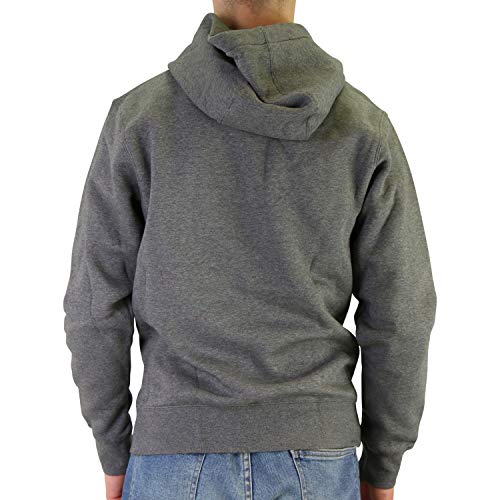 Nike Pull Over Hoodie, Charcoal Heather/Anthracite/White, Small