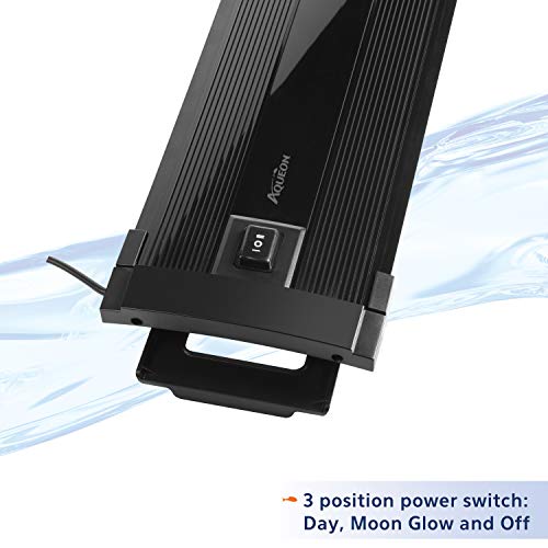 Aqueon Modular LED Aquarium Light Fixture, 20-inch
