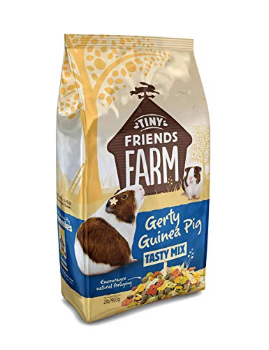 Supreme Tiny Friends Farm Gerty Guinea Pig Tasty Mix, Apple Strawberry, 2lbs