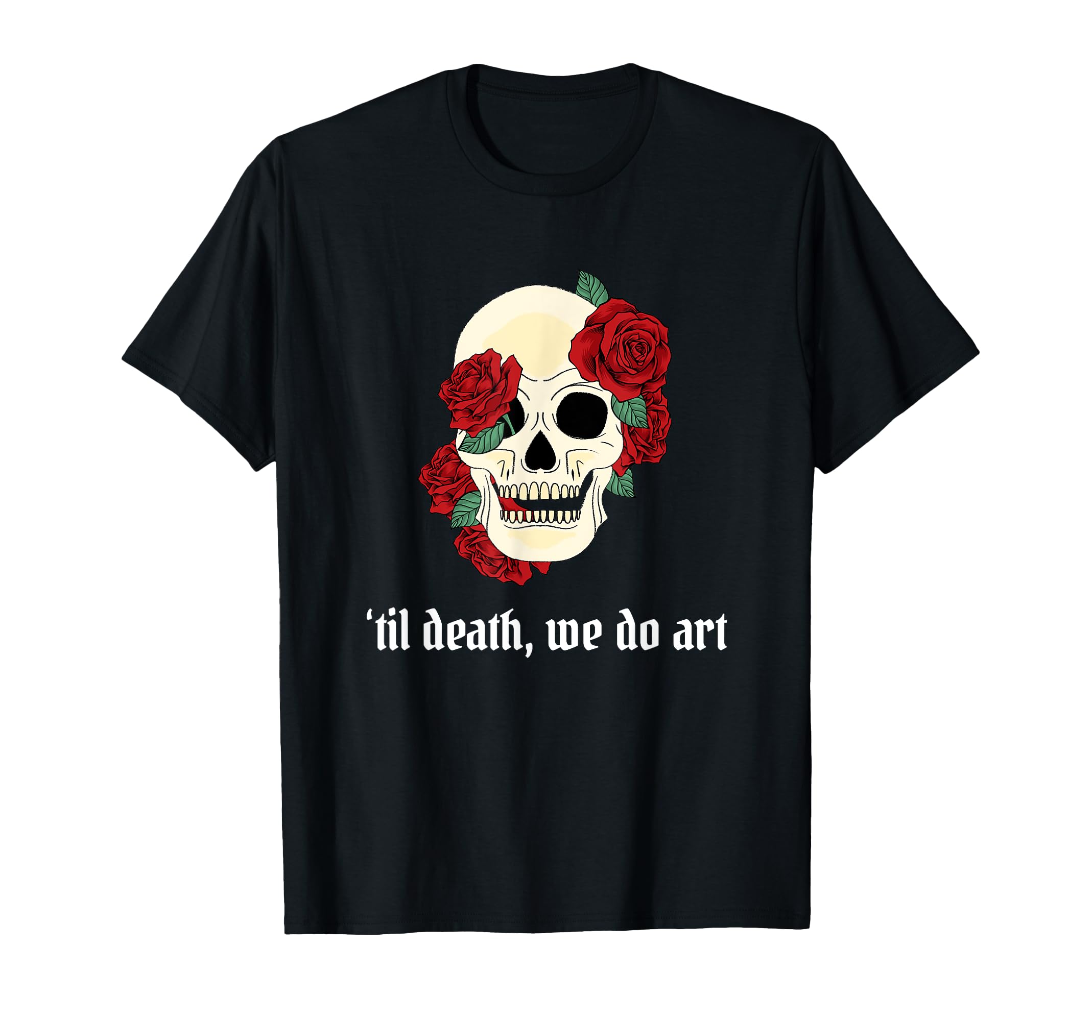 Till Death, We Do Art Tshirt For Emo Grunge Vampire Lover T-Shirt