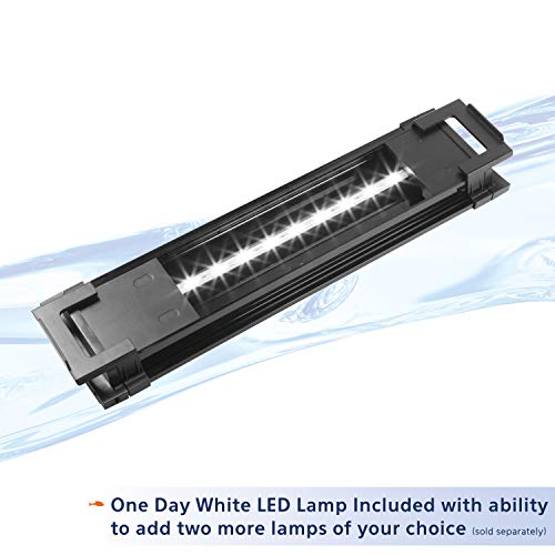 Aqueon Modular LED Aquarium Light Fixture, 20-inch